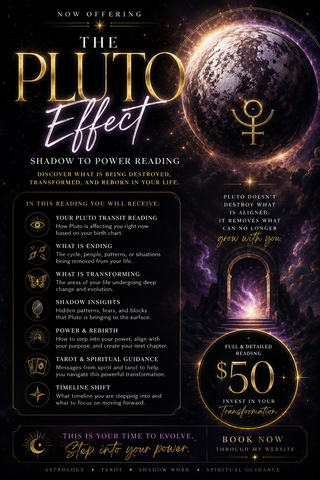 The Pluto effect reading – pwcollections